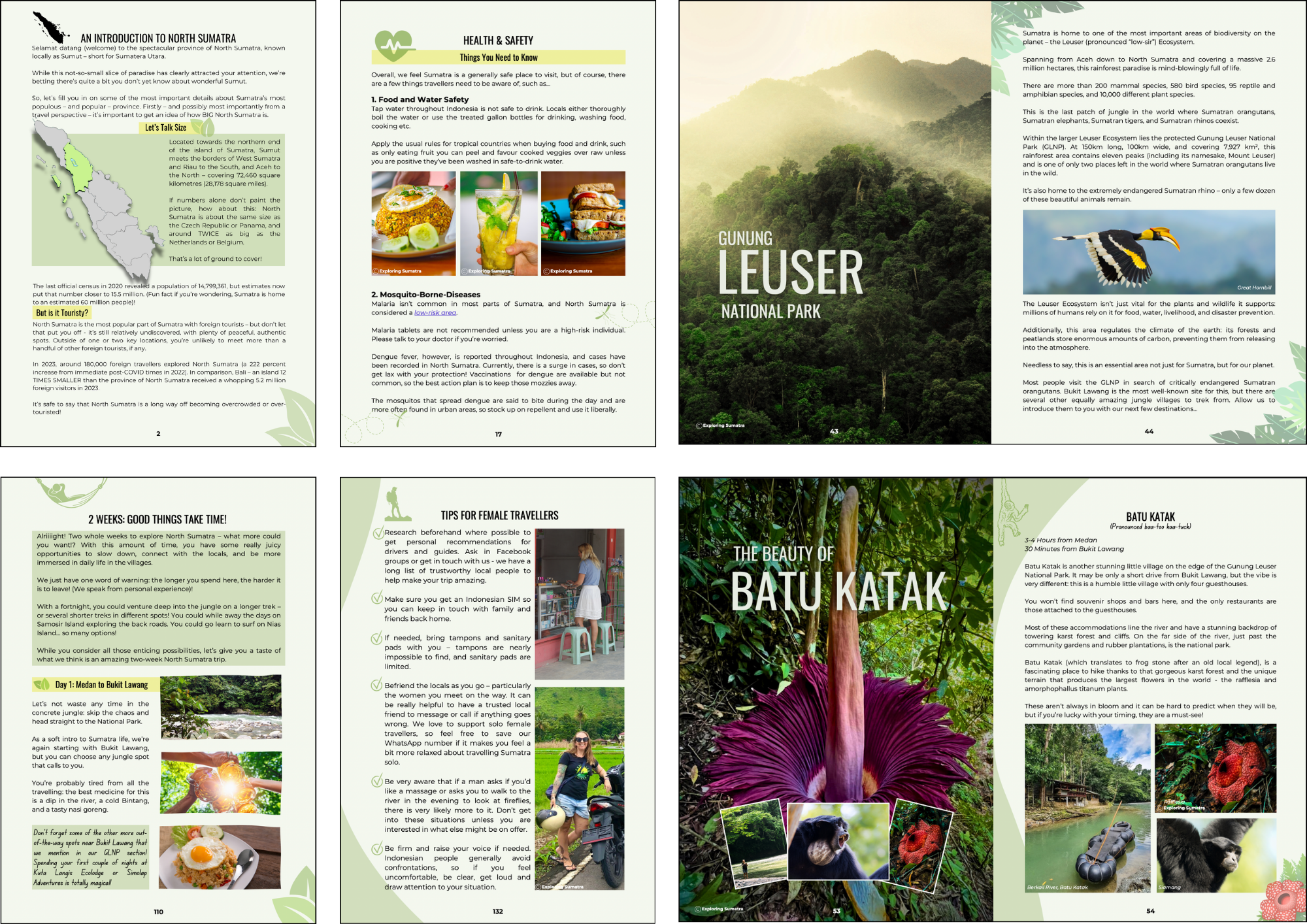 North Sumatra Travel Guide & Itinerary Planner - Sumatra eBook
