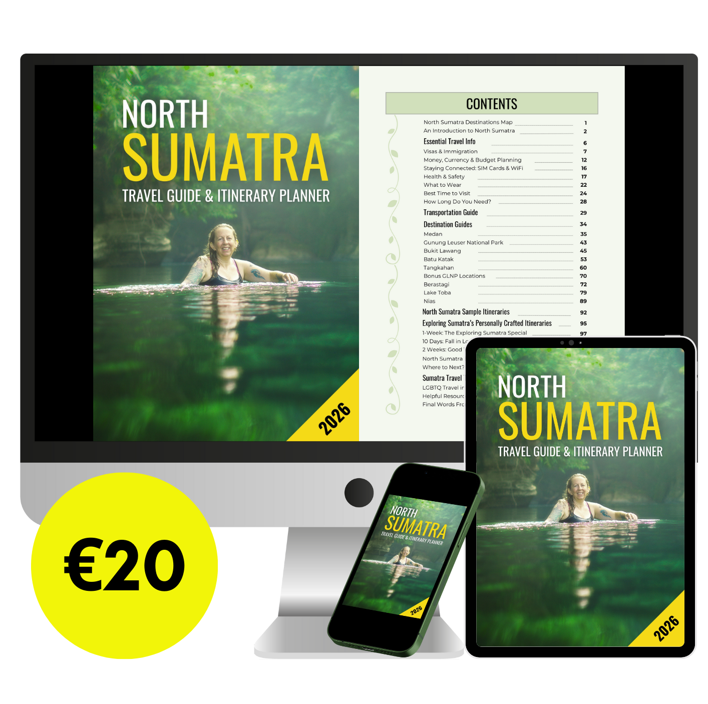 North Sumatra Travel Guide & Itinerary Planner - Sumatra eBook